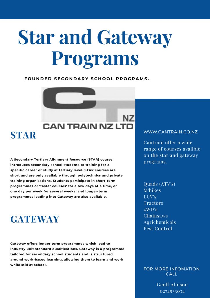 Gateway and Star Courses!